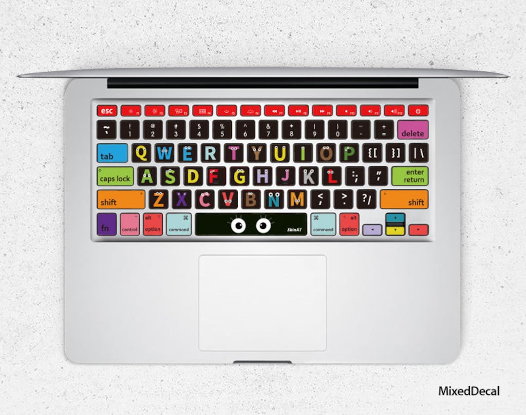 Big Eyes Keyboard Stickers Laptop Keyboard Cover Vinyl MacBook Keyboard ...