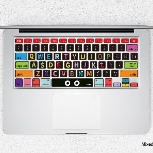 Macbook Keyboard Stickers Decal Vinyl Air Laptop Skin Monest - Etsy