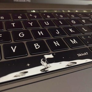 Moon Flag Keyboard Stickers Laptop Keyboard Cover Vinyl MacBook ...