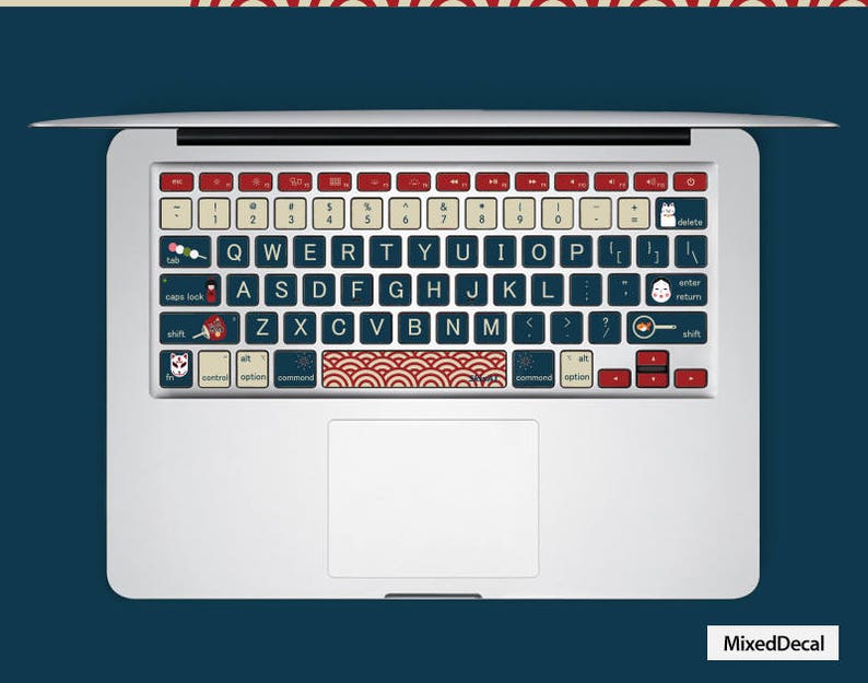 Keyboard Stickers Laptop Keyboard Cover Vinyl Macbook Keyboard - Etsy