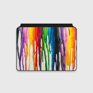 Colorful Drip Magic Keyboard for iPad Pro Skin | Paint Cascade Skin for ...