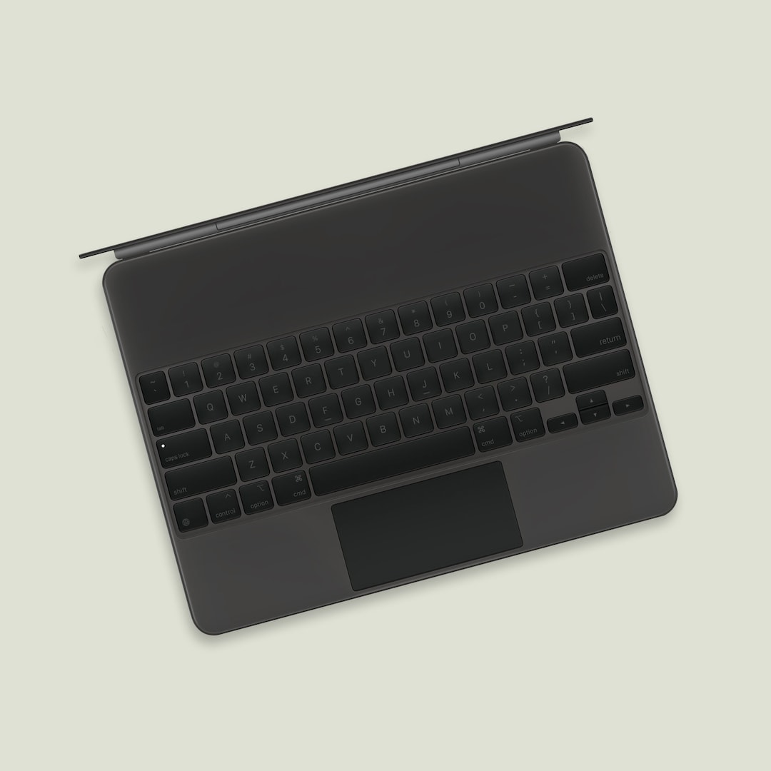 Transparent Keyboard Stickers for iPad Magic Keyboard | Individual Key ...