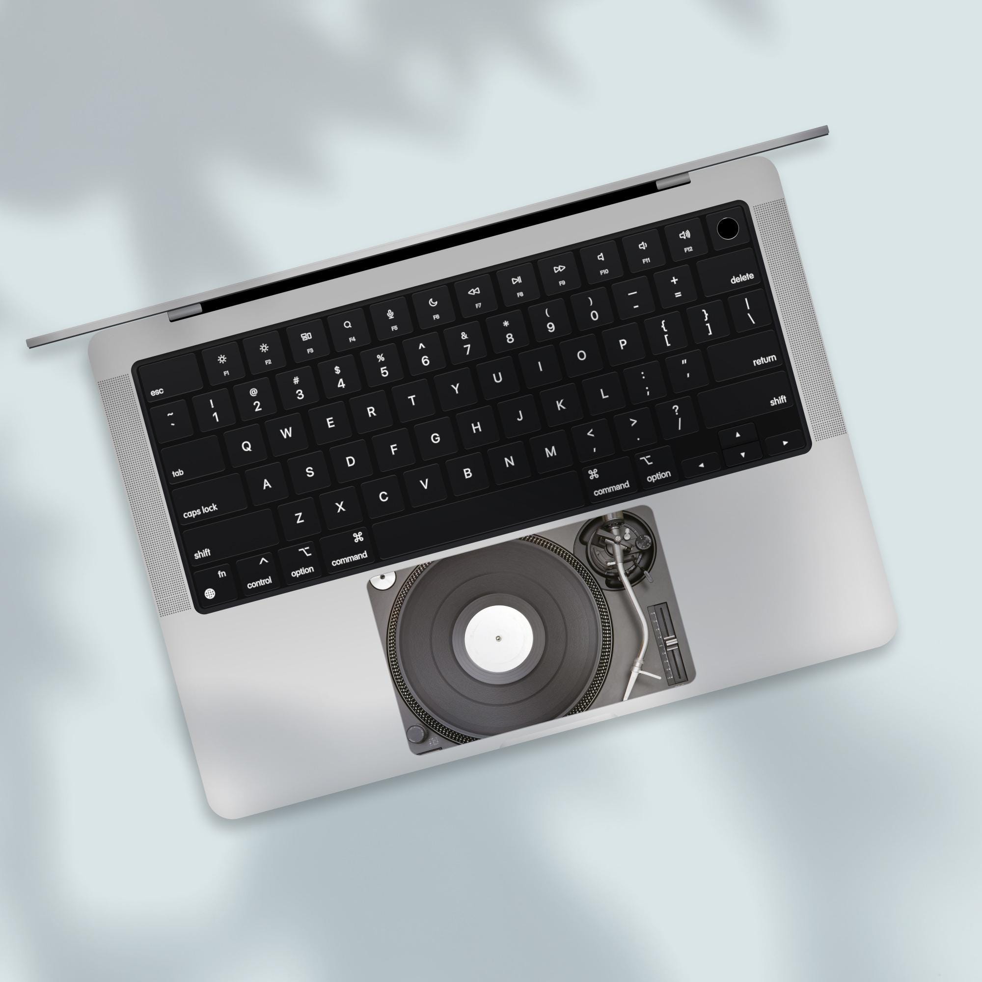 Vinyl Record MacBook Trackpad Decal | Music Studio MacBook Trackpad ...