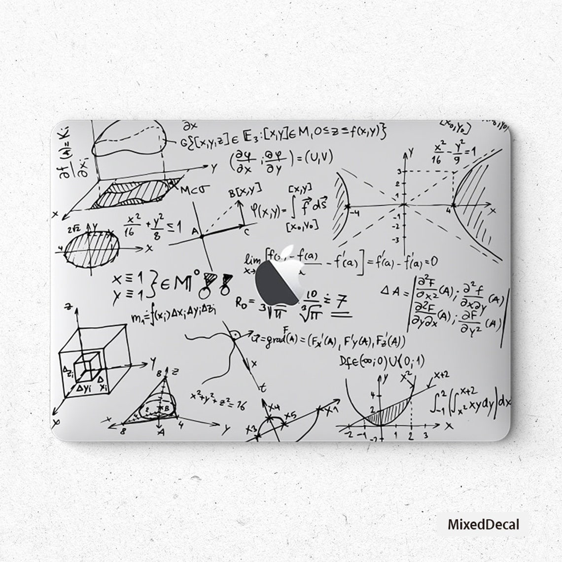 Math Laptop Skin Macbook Air 13 Kits Skin Transparent Macbook | Etsy