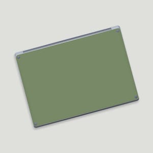 Olive Green Surface Laptop Skin | Minimalist Style Surface Laptop ...