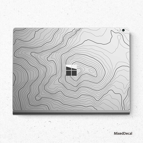 Clear New Microsoft Surface Laptop Skin Sticker Surface Book - Etsy