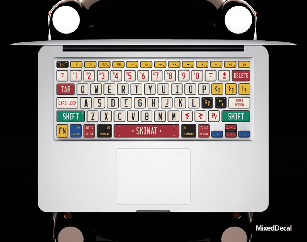 Car Brand Keyboard Stickers Laptop Keyboard Cover Macbook - Etsy