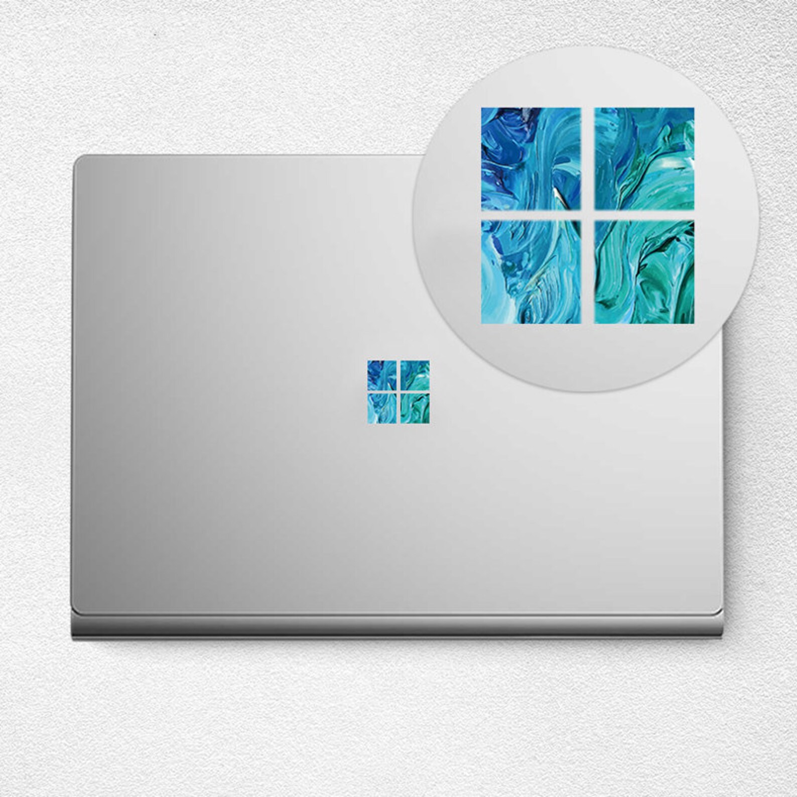Surface Laptop Logo Sticker Microsoft Surface Book Decal - Etsy