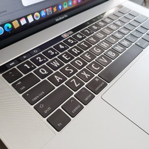 MacBook Pro Keyboard Decal Sticker Mac Laptop Skin MacBook Pro 16 ...