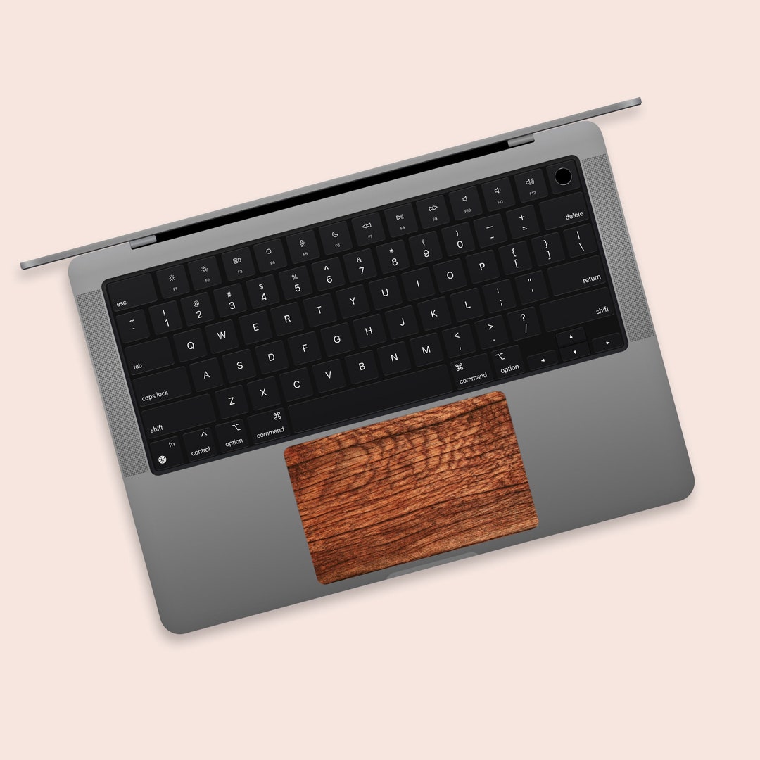 Natural Wood Texture MacBook Trackpad Skin | Elegant Wood Grain MacBook ...