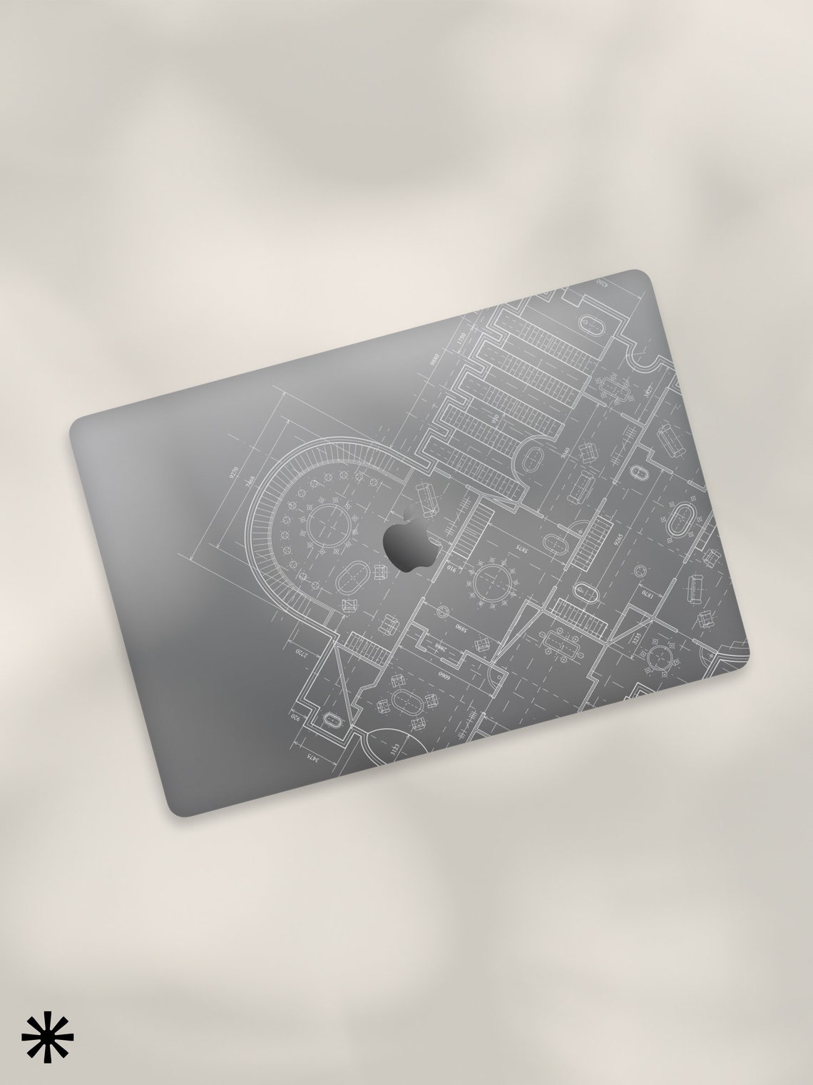 Blueprint Laptop Skin MacBook Air 13 Kits Skin MacBook Pro Decal ...