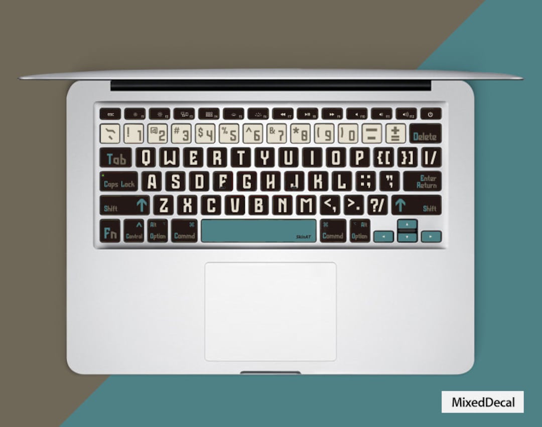 MacBook Air 13 Keyboard Sticker Individual Keys Skin for Apple Mac Pro ...