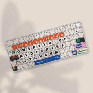 Trendy Cool Stickers Style Keyboard Sticker for Magic Keyboard With ...