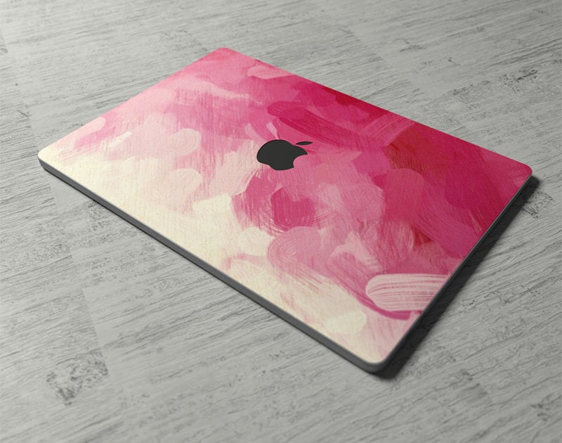 Watercolor Pink Laptop Decal Macbook Air Sticker Pro Skin | Etsy