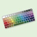 Rainbow Color Scheme Keyboard Sticker for Magic Keyboard With Touch ID ...
