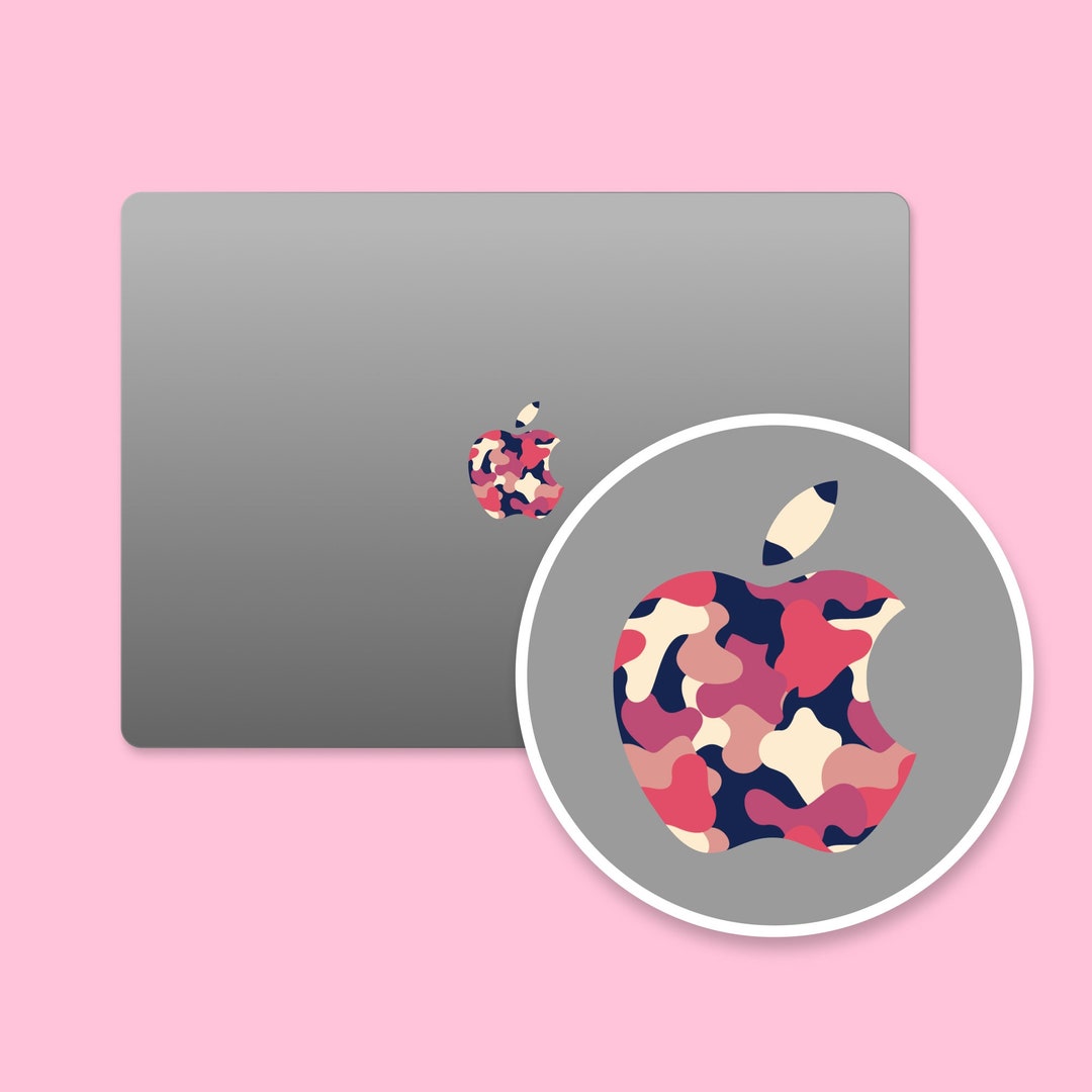 Retro Apple Logo Sticker MacBook Pro Logo MacBook Air Sticker MacBook ...