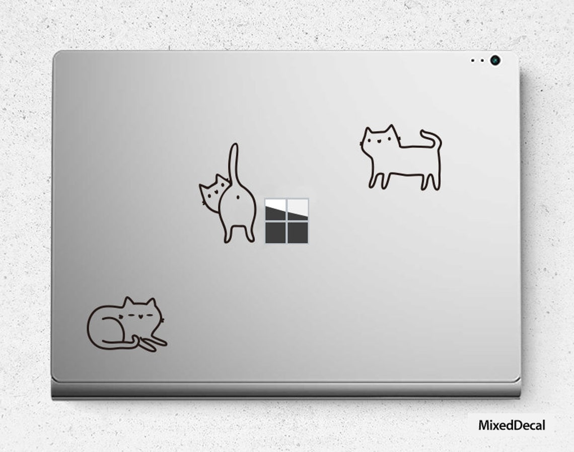 Transparent Stickers Microsoft Surface Skin Laptop Bottom Skin | Etsy