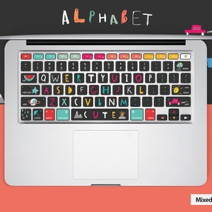 Cut Keyboard Stickers Laptop Keyboard Cover Vinyl MacBook Keyboard ...