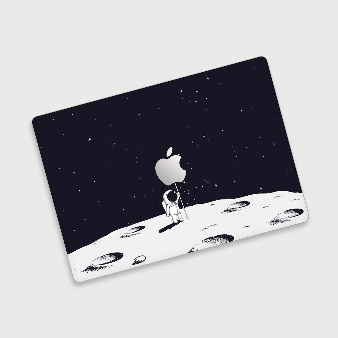 Moon Landing MacBook Pro Skin Cosmic Voyager MacBook Air Skin Lonely ...