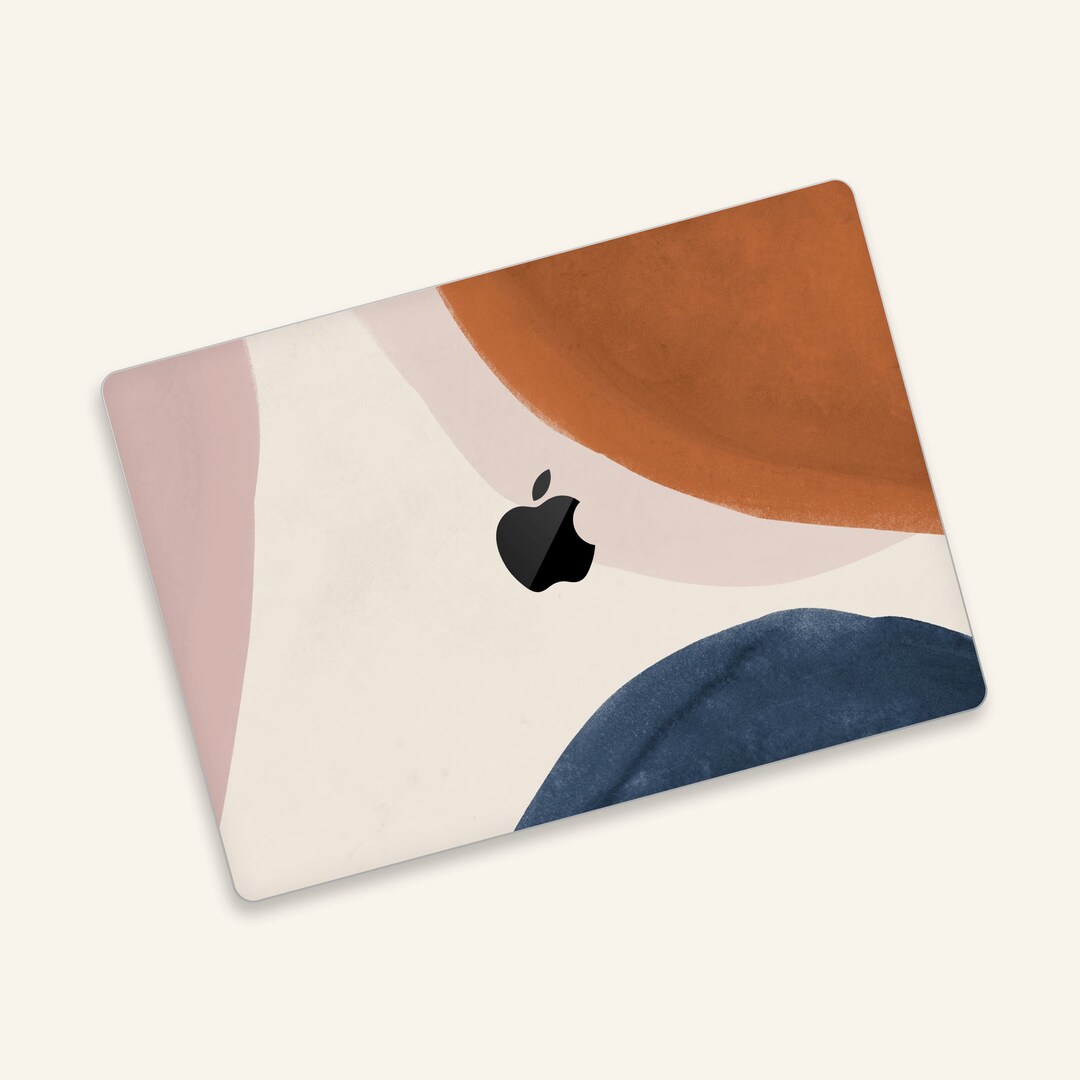Color Block Symphony MacBook Pro Skin, Minimalist Abstract Art MacBook ...