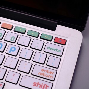 Little Flowers Keyboard Stickers Laptop Keyboard Cover Vinyl MacBook ...