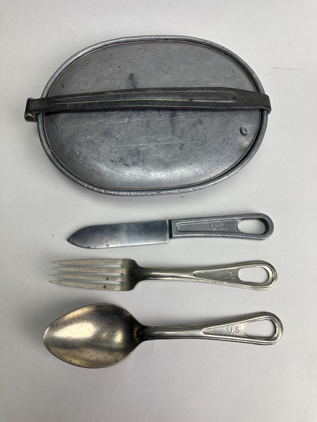 Wwi Ww1 Us Army Mess Kit M1910 and Utensils Militaria Military Dated ...
