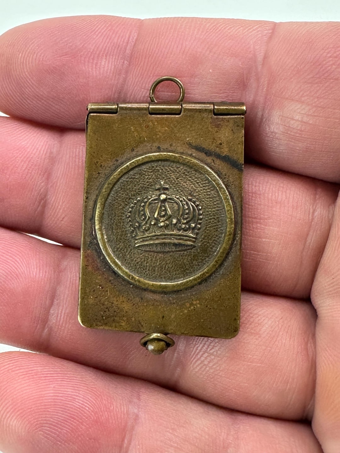 Rare Imperial German Army Photo Brass Locket Wwi Free Shipping - Etsy