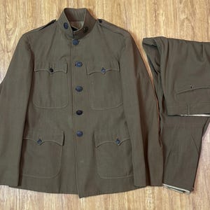 1918 WWI Army Jacket S M, Vintage Antique Soldier's Uniform 1918 WWI Army Jacket S M, Vintage Antique Soldier's Uniform