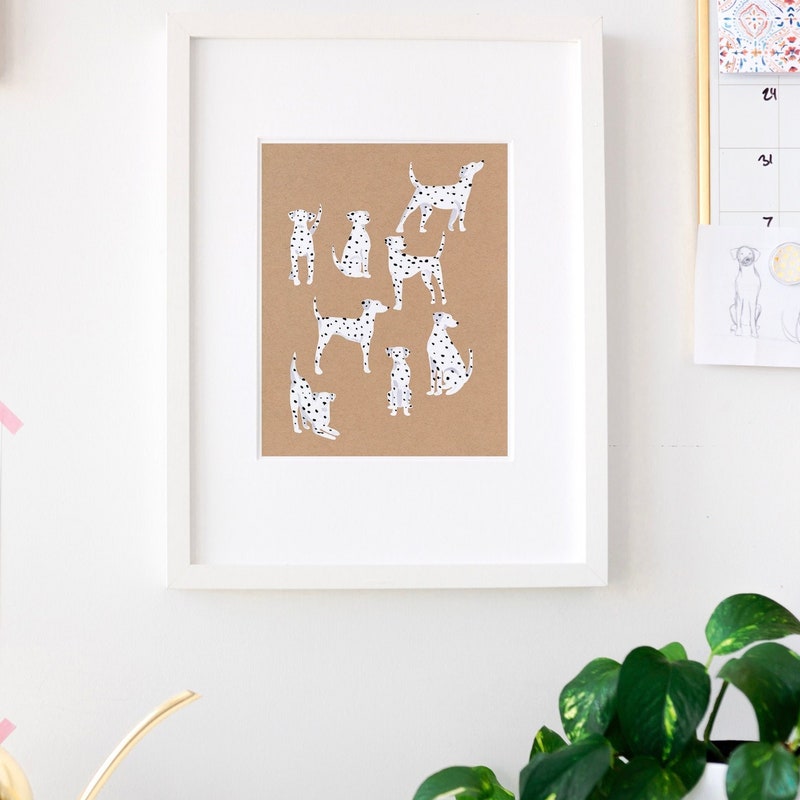 Dalmatian Print - Etsy