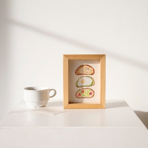 Kitchen Wall Art, Toast Art Print, Avocado Toast Decor, Food Wall Art ...