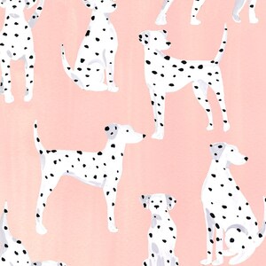 Dalmatians Print, Animal Wall Art, Dog Art Print, Dog Paintings ...