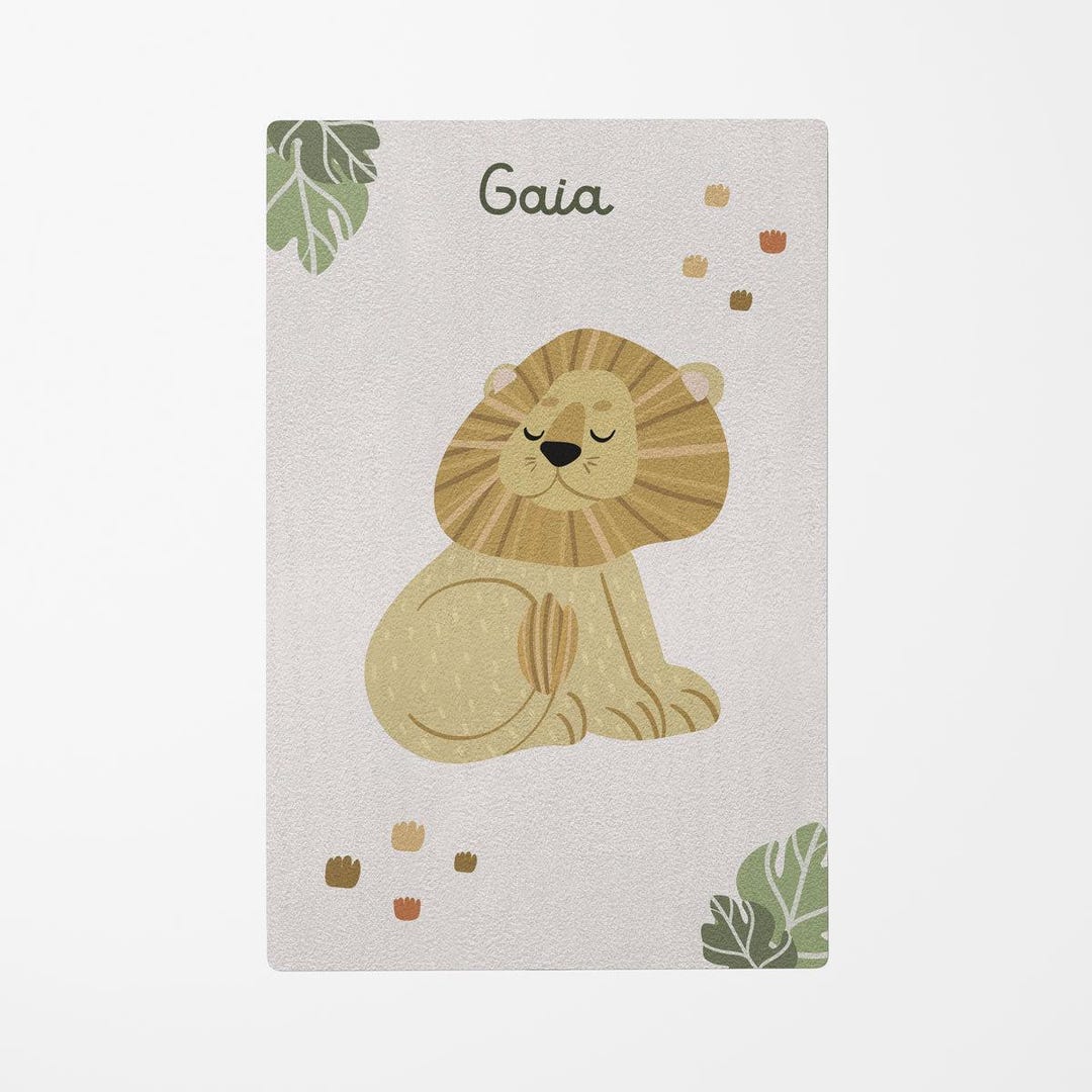 Jungle Play Mat, Jungle Nursery, Nursery Mat, Playroom Rug ...