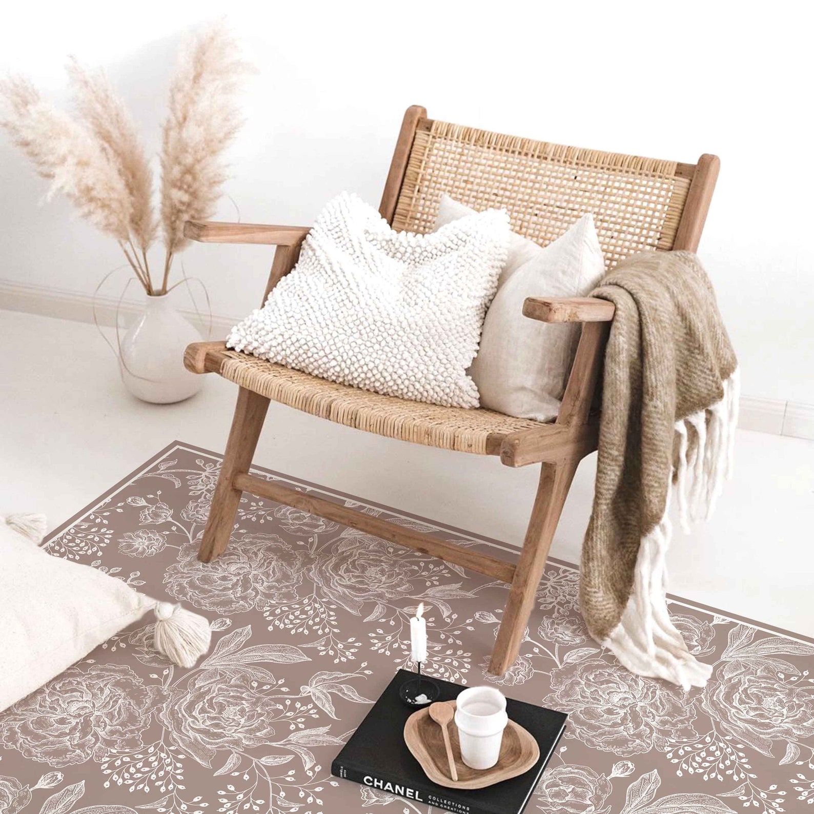 Runner Rug Country Flowers Linoleum Rug Vinyl Carpet Pvc - Etsy