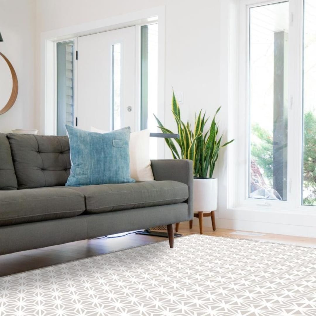 Vinyl Origami Rug, Vinyl Carpet, Pvc Mat, Kitchen Rug - Etsy