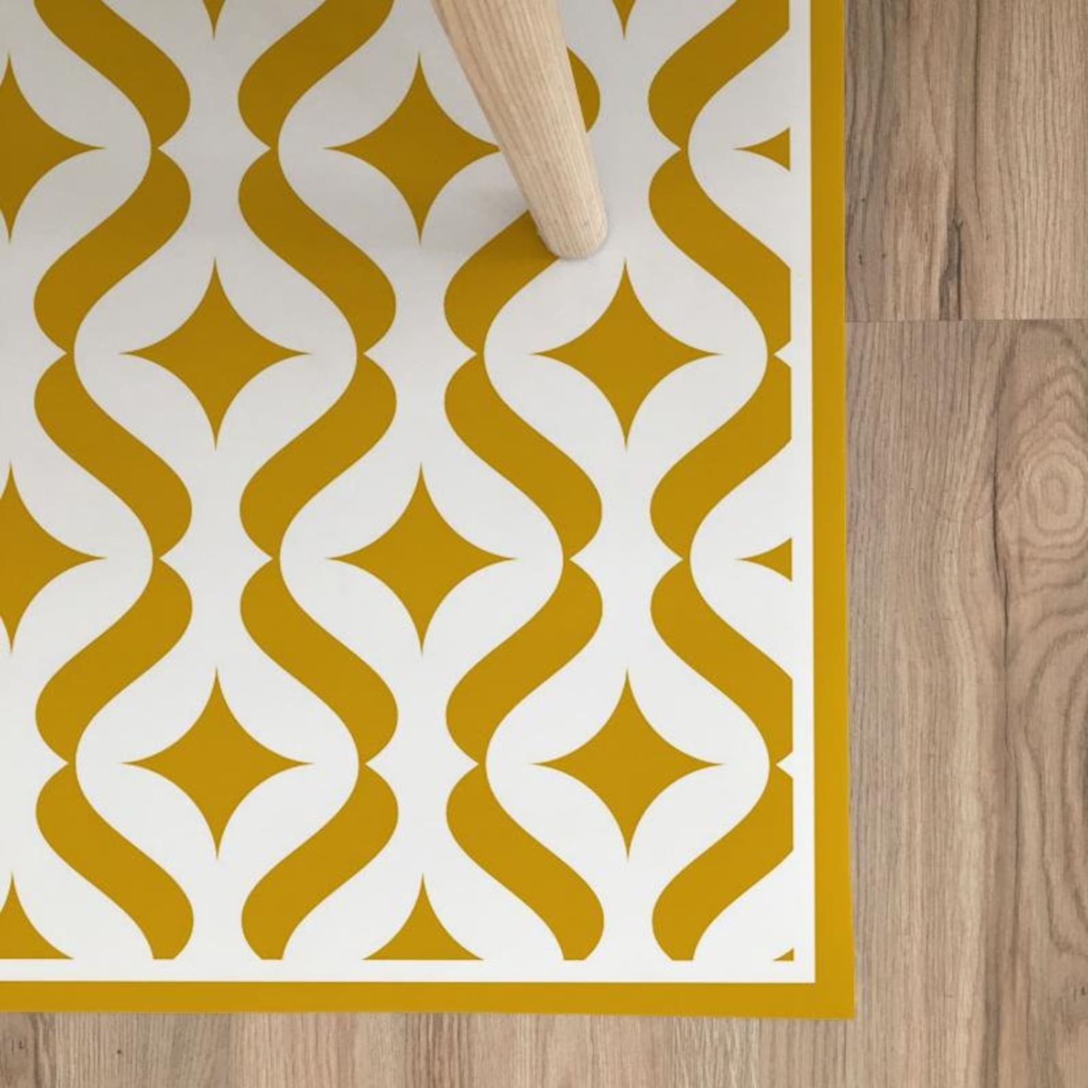 Modern Vinyl Rug, Vinyl Carpet, Pvc Mat, Kitchen Rug - Etsy