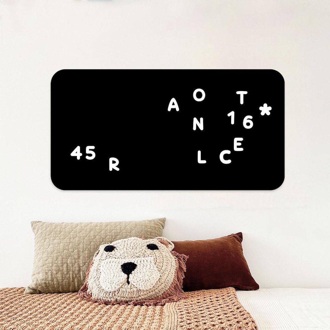 Decorative Chalkboard, Magnetic Wall Sticker, Magnetic Wall for ...