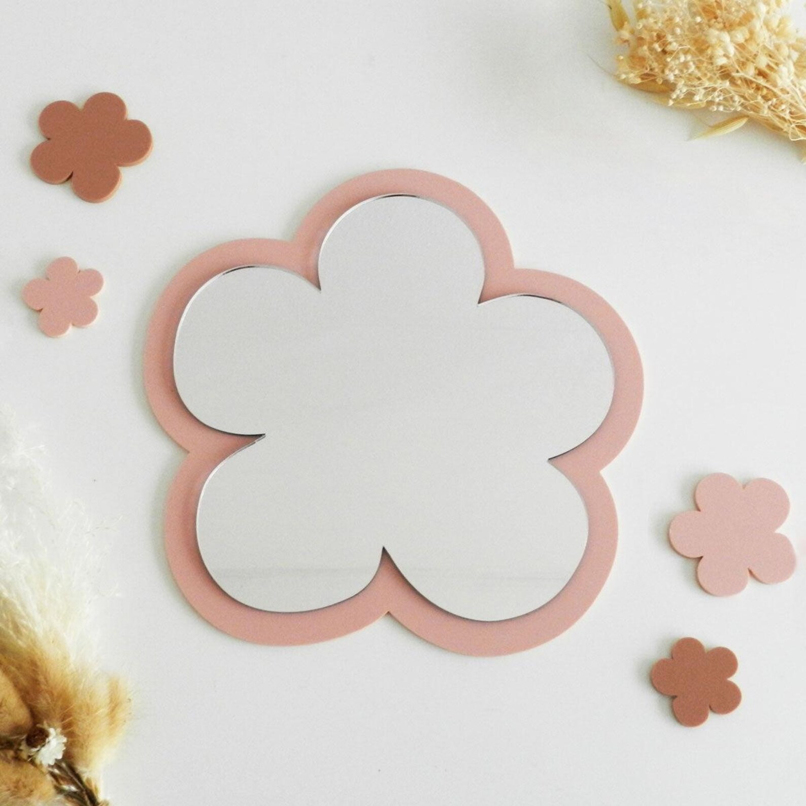 Acrylic Flower Nursery Mirror, Daisy Playroom Decor - Etsy