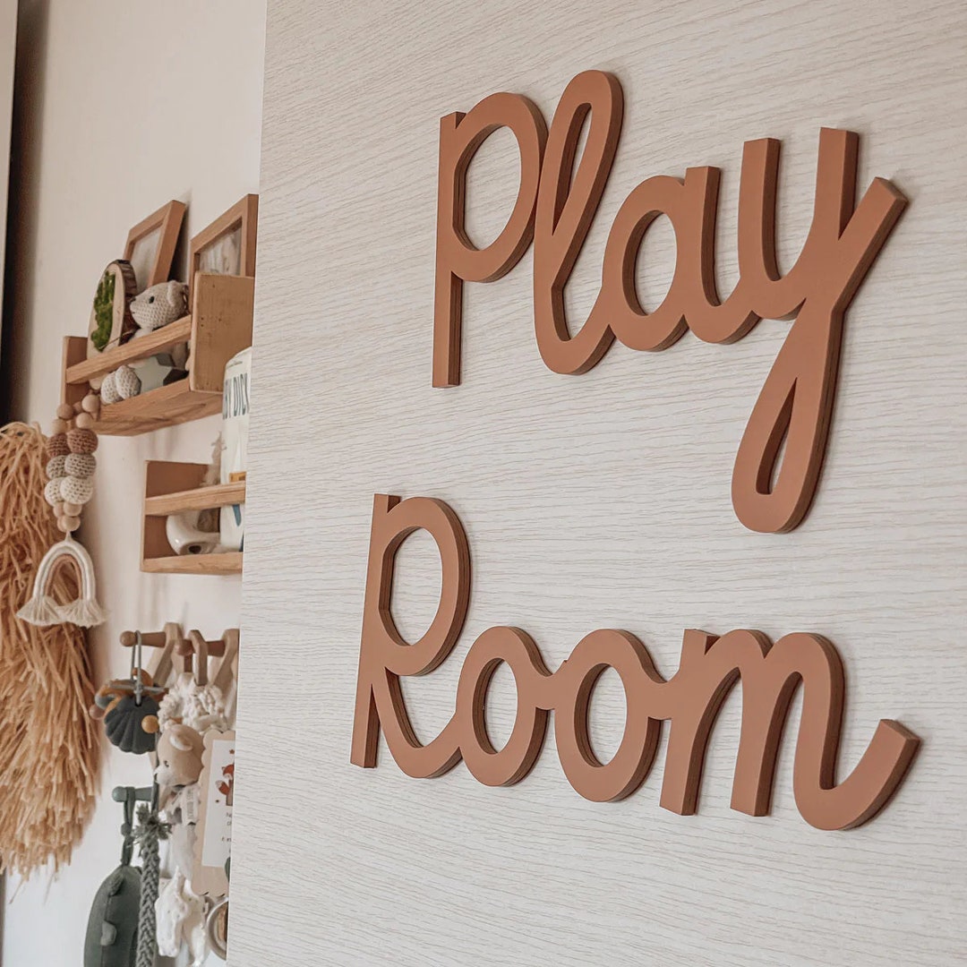 Playroom Sign, Name Sign Playroom, Name Room Sign, Sign for Over Door ...