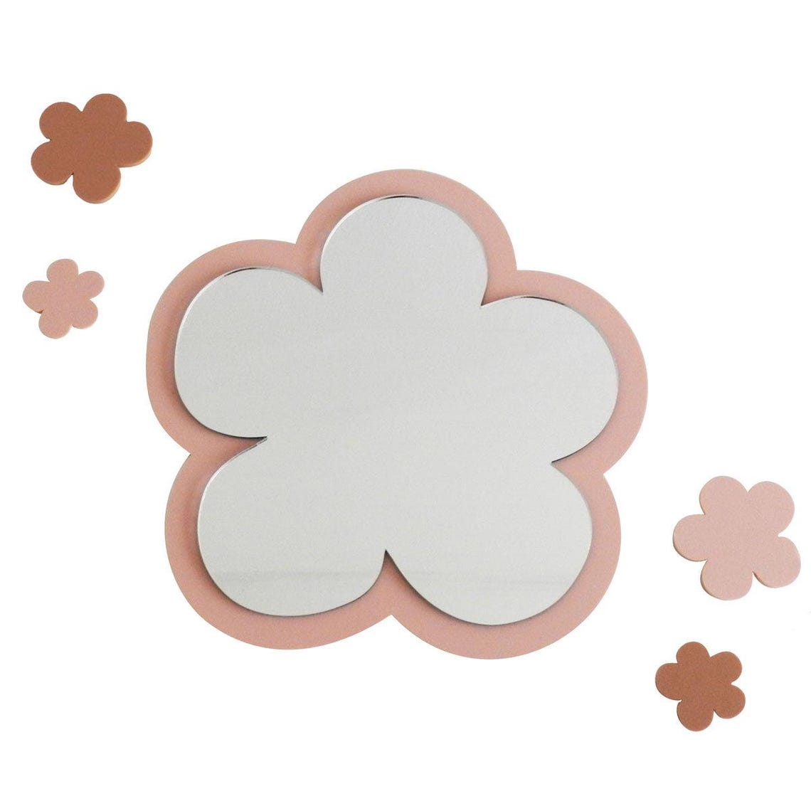 Acrylic Flower Nursery Mirror, Daisy Playroom Decor - Etsy