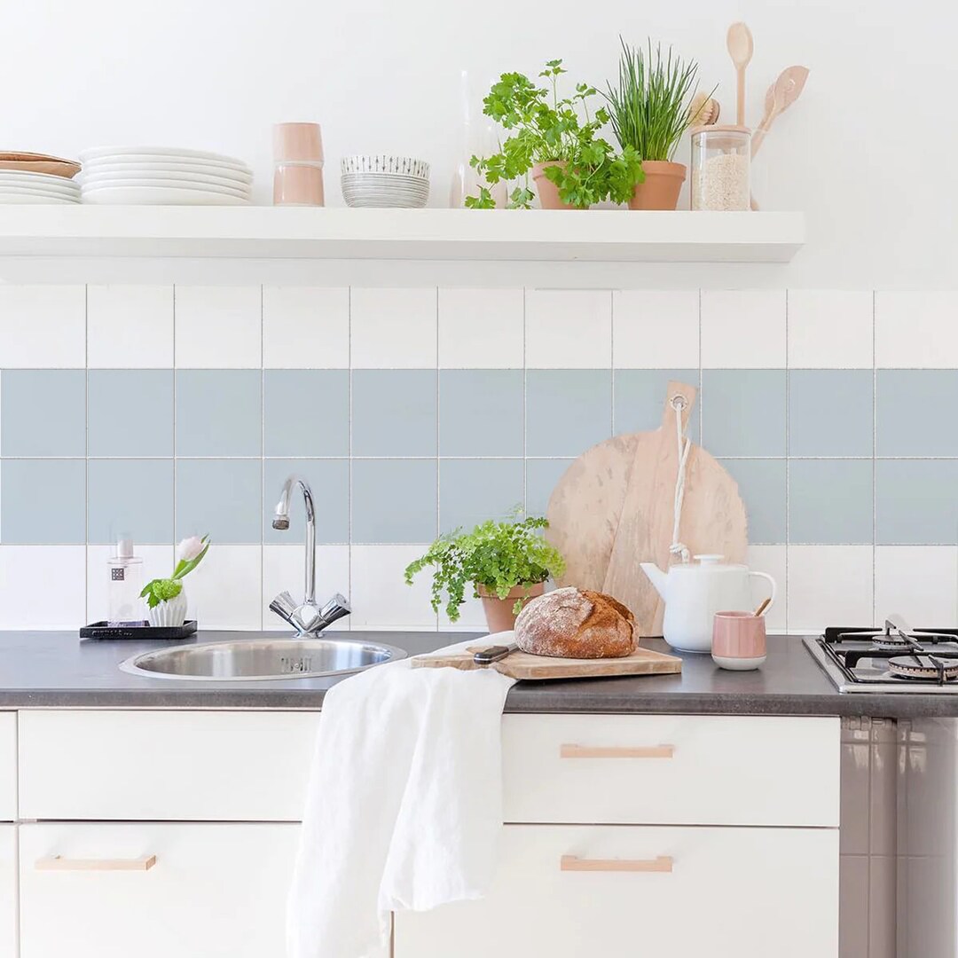 Tile Decals, Peel and Stick Backsplash Tile for Kitchen, Stick on ...