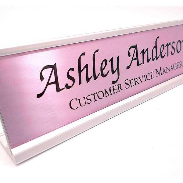 Desk Name Plate - Etsy