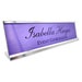 Personalized Desk Name Plate Nameplate Brushed METALLIC PURPLE With ...