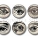 Human Anatomy Eye Optometry Magnets 1.5 Inch Round 6 Piece | Etsy