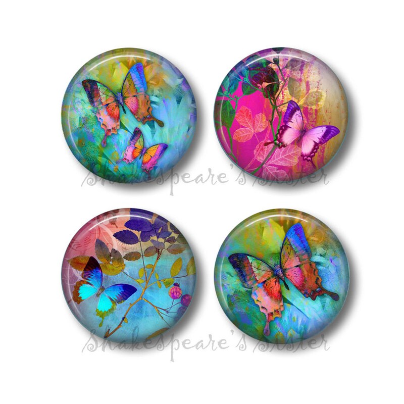 Butterfly Magnets - Etsy