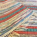 1970s Scandinavian Rag Rug Runner, Multicolor Traditional Swedish Folk ...