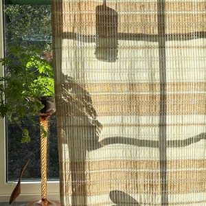 Vintage Sheer Curtains in Net Fabric, Retro Bedrooms Curtains. - Etsy