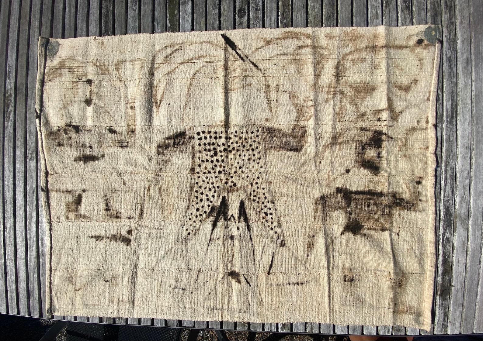 Vintage African Mud Cloth Senufo Korhogo Tapestry From Ivory Coast - Etsy