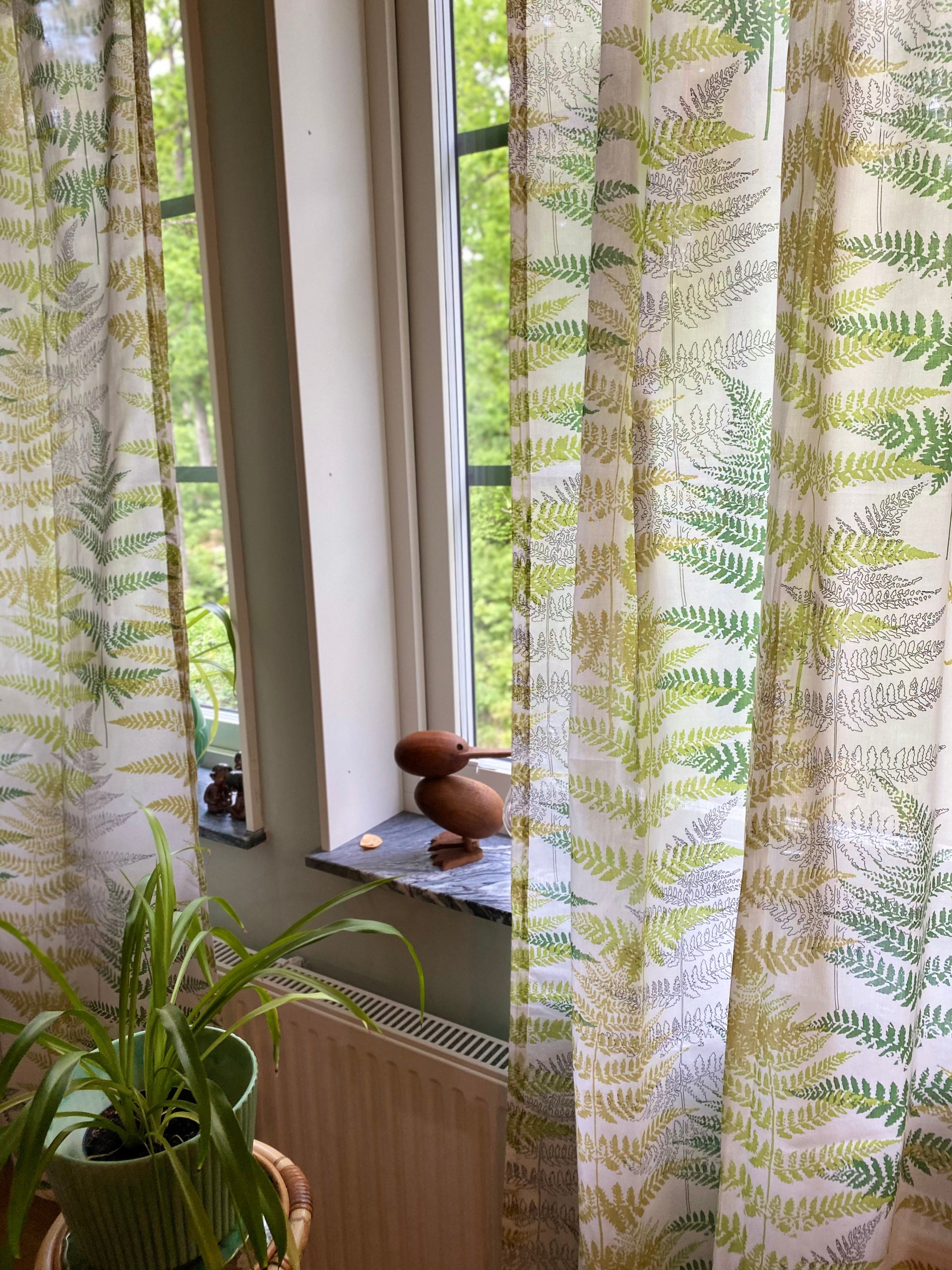 Home & Living Green Fern Valance Ferns Green Leaf Forest Nature Beauty ...