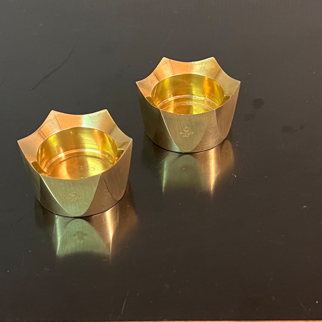 Skultuna Candle Holders Water Lily Pierre Forsell Scandinavian Mid ...