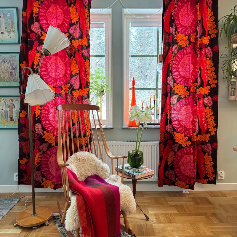 70s Curtains - Etsy